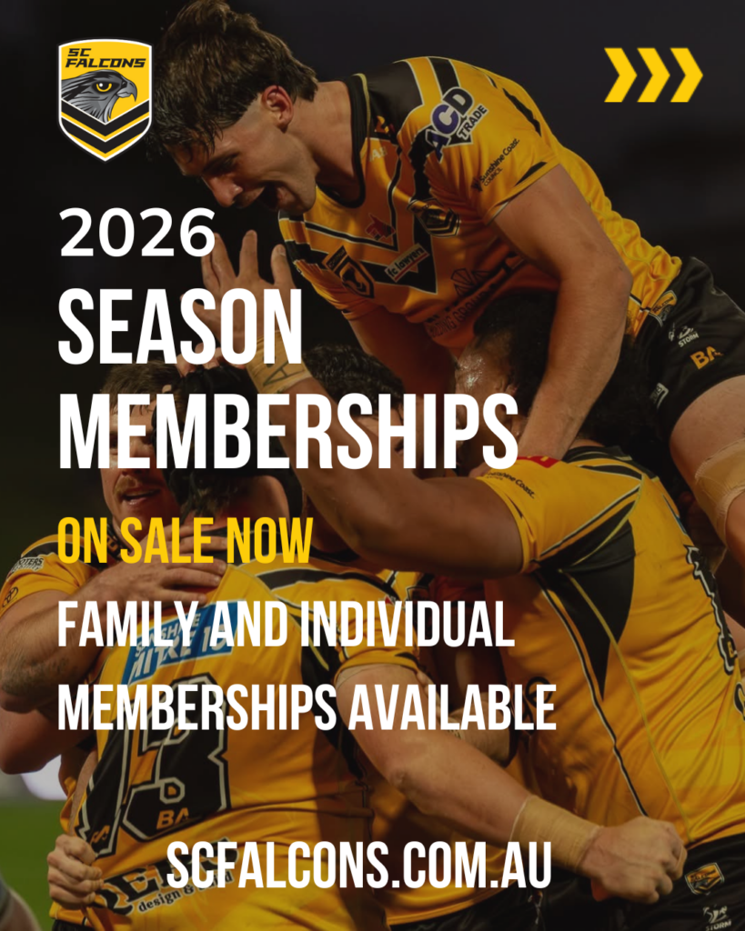 2026 SC Falcons Season Membership – Sunshine Coast Falcons